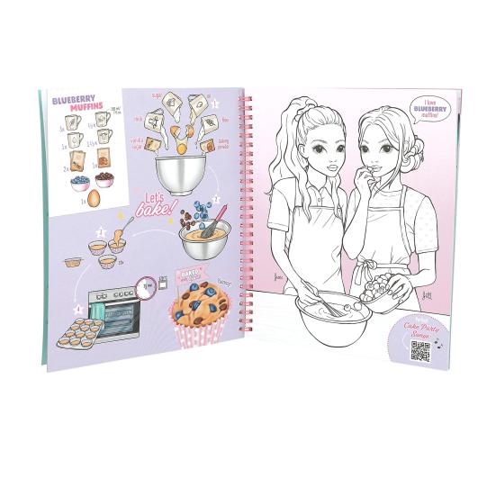 Top Model Cake & Bake Colouring & Sticker Book - 6yrs+ – Timeless Toys