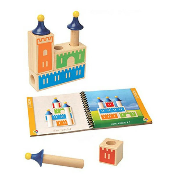 Smart Games: Castle Logix - 3D Wooden Puzzle Game - 3 - 8yrs – Timeless ...
