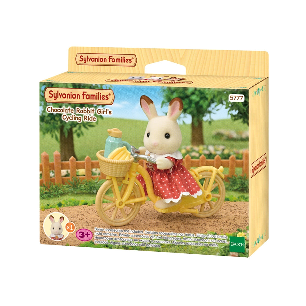 Sylvanian Families: Chocolate Rabbit Girl's Cycle Ride – Timeless Toys