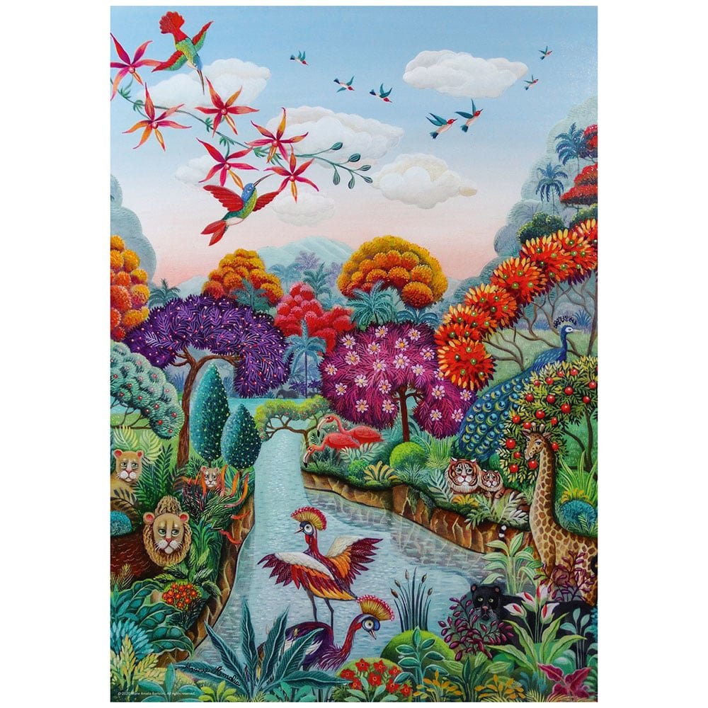 Heye Exotic Garden Plant Paradise 500pc Puzzle Marie Amalia Bartol heye-exotic-garden-plant-paradise-500pc-puzzle-marie-amalia-bartol
