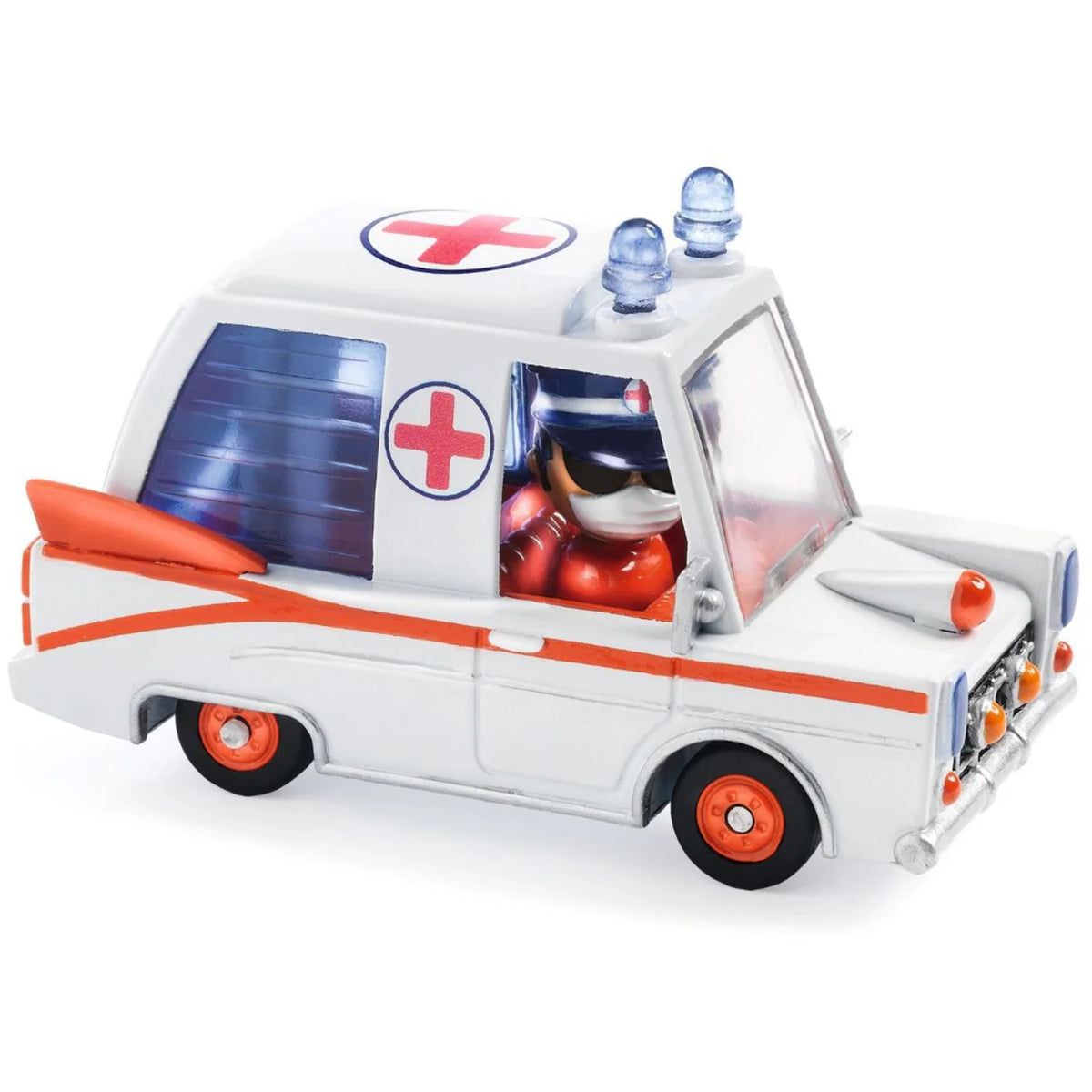 Djeco Crazy Motors - Hurry Ambulance – Timeless Toys