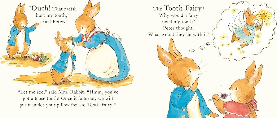 Peter Rabbit Tales: Tooth Fairy Board Book – Timeless Toys