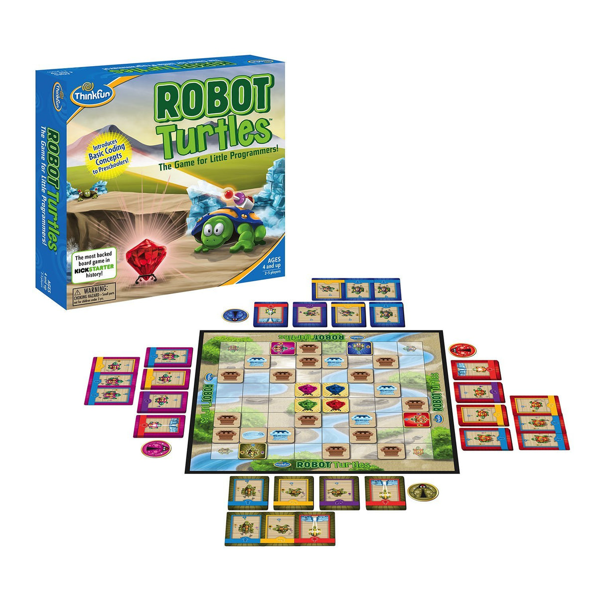 Robot Turtles Game - ThinkFun - 4yrs+ – Timeless Toys