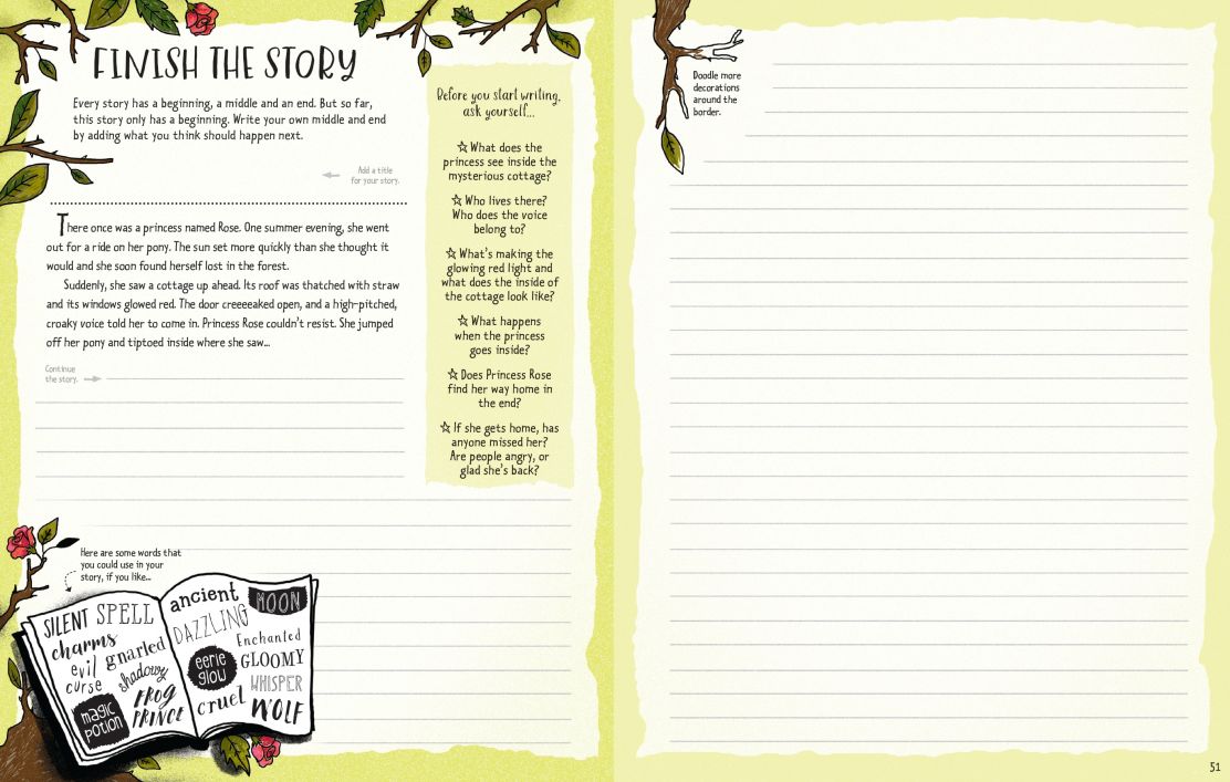 Usborne - Fabulous Activity Book 6yrs+ – Timeless Toys